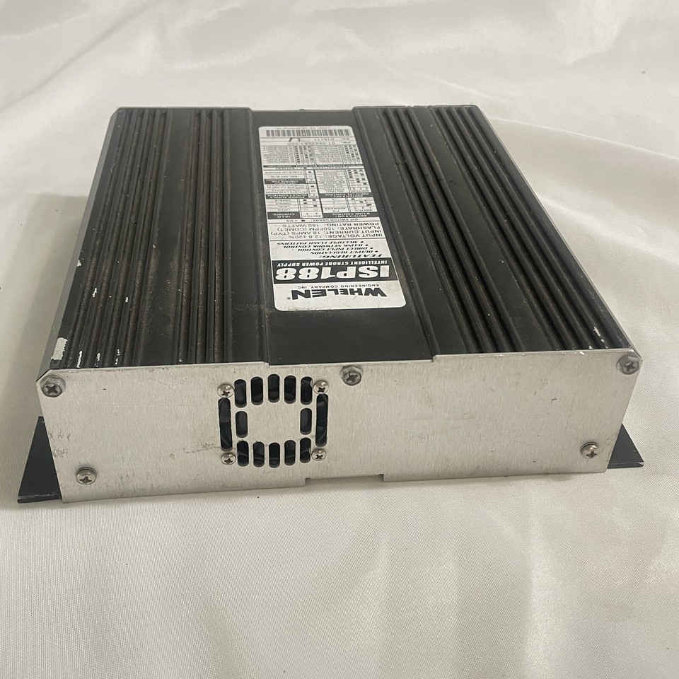Whelen ISP188 01-0662681-00A 8-Outlet Intelligent Strobe Power Supply LIGHTS COP | eBay