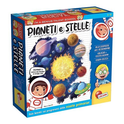 Educational Game Lisciani 100521 I'M A GENIUS Planets And Stars | eBay