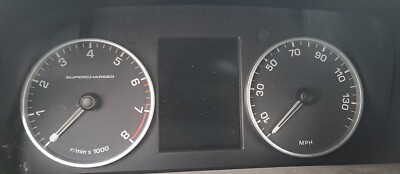 Speedometer Cluster With Supercharged Fits 12-13 RANGE ROVER SPORT ...