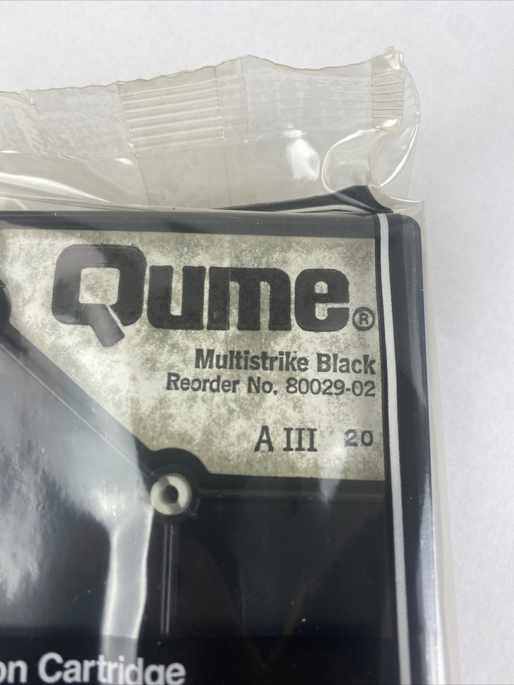 Lot of 11 Qume Multistrike Black IBM Black Printer Ribbons NEW Old ...
