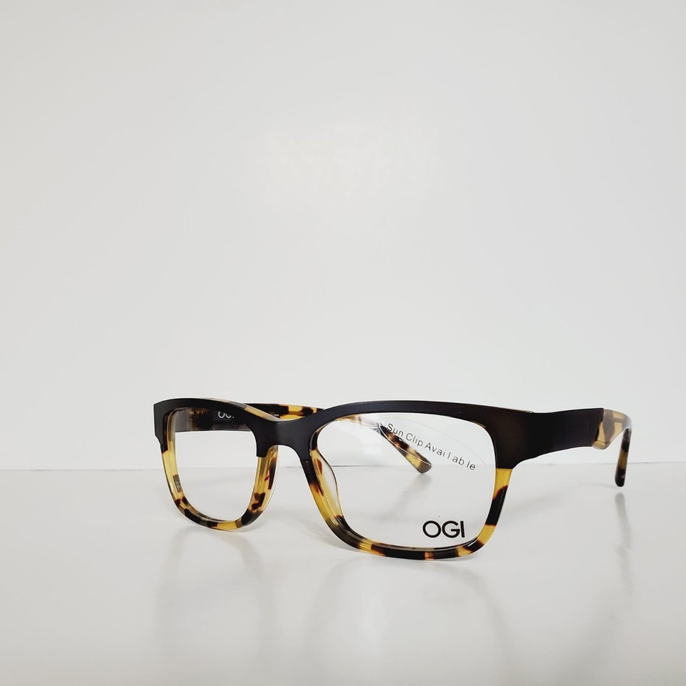 4 Pairs Men's OGI Square Designer Eyeglasses Frames 50-17-145 Made In ...