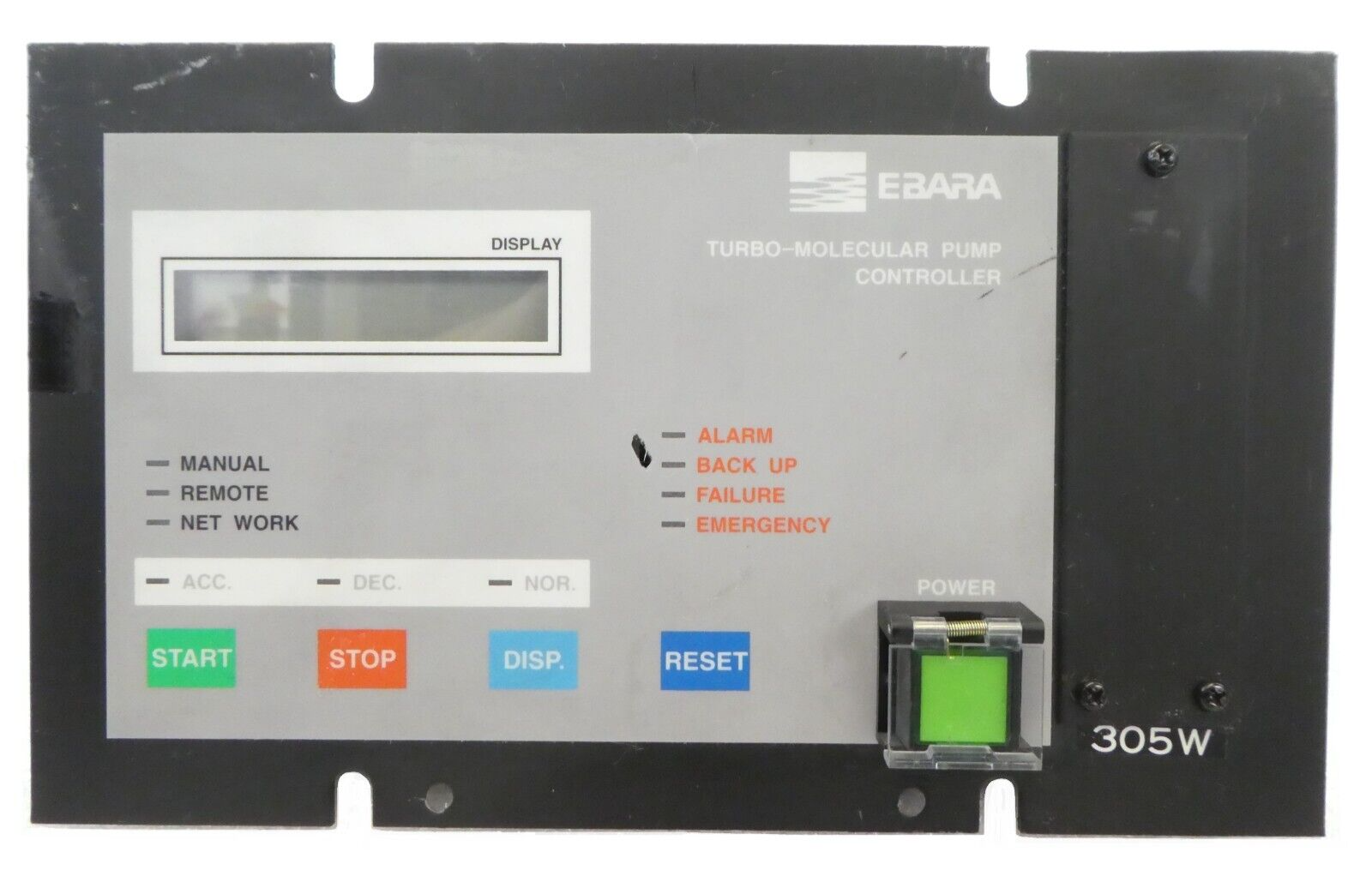 Ebara Technologies 305W-A Turbomolecular Pump Controller Tested Working ...