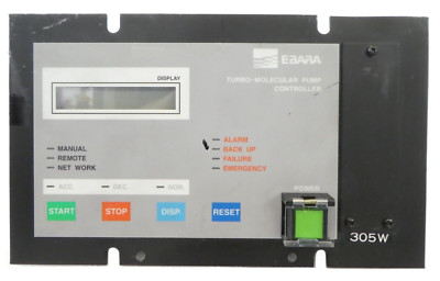 Ebara Technologies 305W-A Turbomolecular Pump Controller Tested Working ...