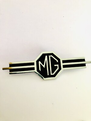 MG Chrome and Black Dash Badge, for MGA MGB MIDGET MG part AHH5258 ...