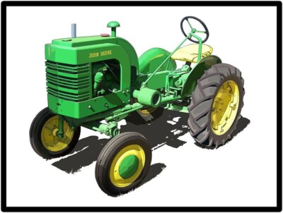 John Deere Model L Tractor Metal Sign: 9x12" & Free Shipping | eBay
