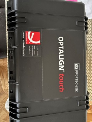 Alignment Kit. Pruftechnik (Fluke) Optalign Laser Alignment System ...