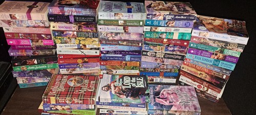 Lot Of 68 Historical Romance Novels Bodice Rippers Book Titles In ...
