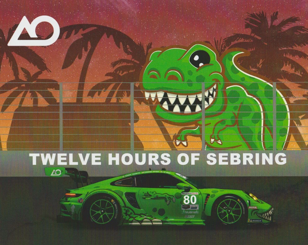 AO Racing Reveals T-Rex Livery For Sebring 12 Hours, 47% OFF