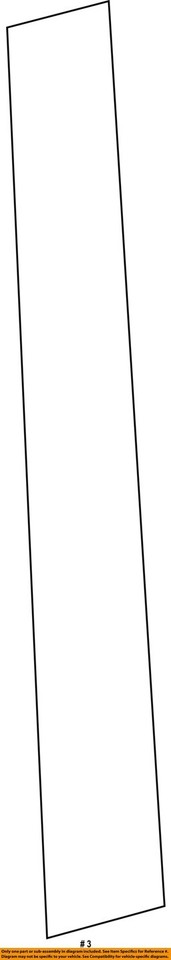 CHRYSLER OEM Side Sliding Door-Applique Window Trim Right 5020666AA | eBay