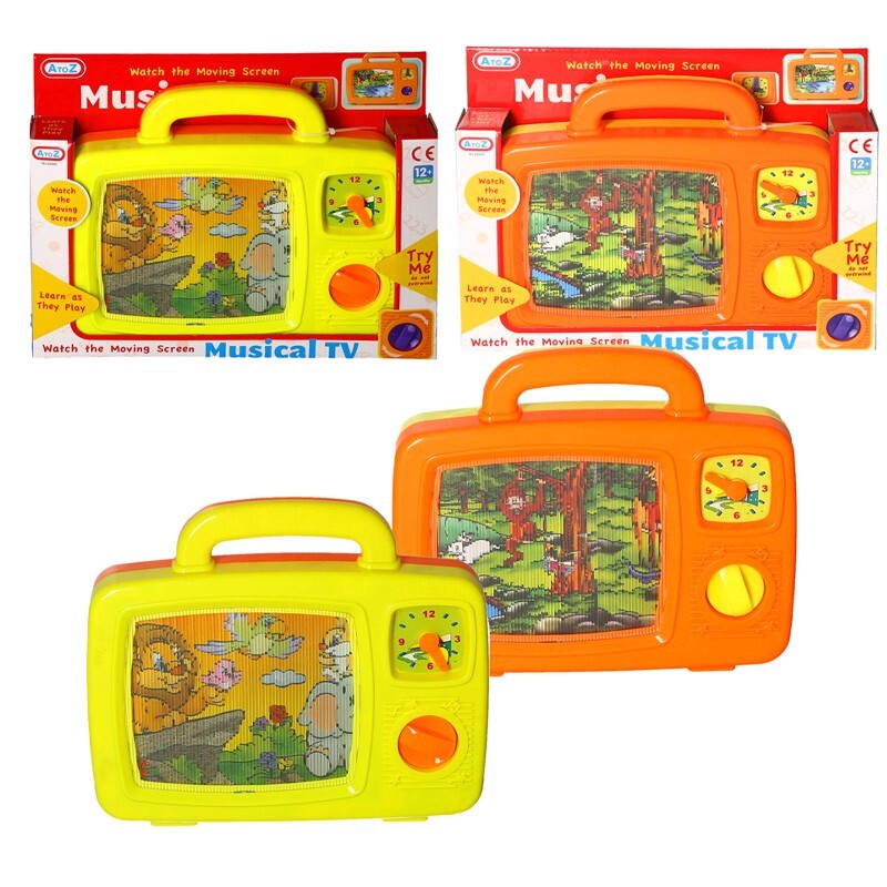 Baby Toddler Wind Up Musical TV Activity Toy 12 Months + Brand New ...