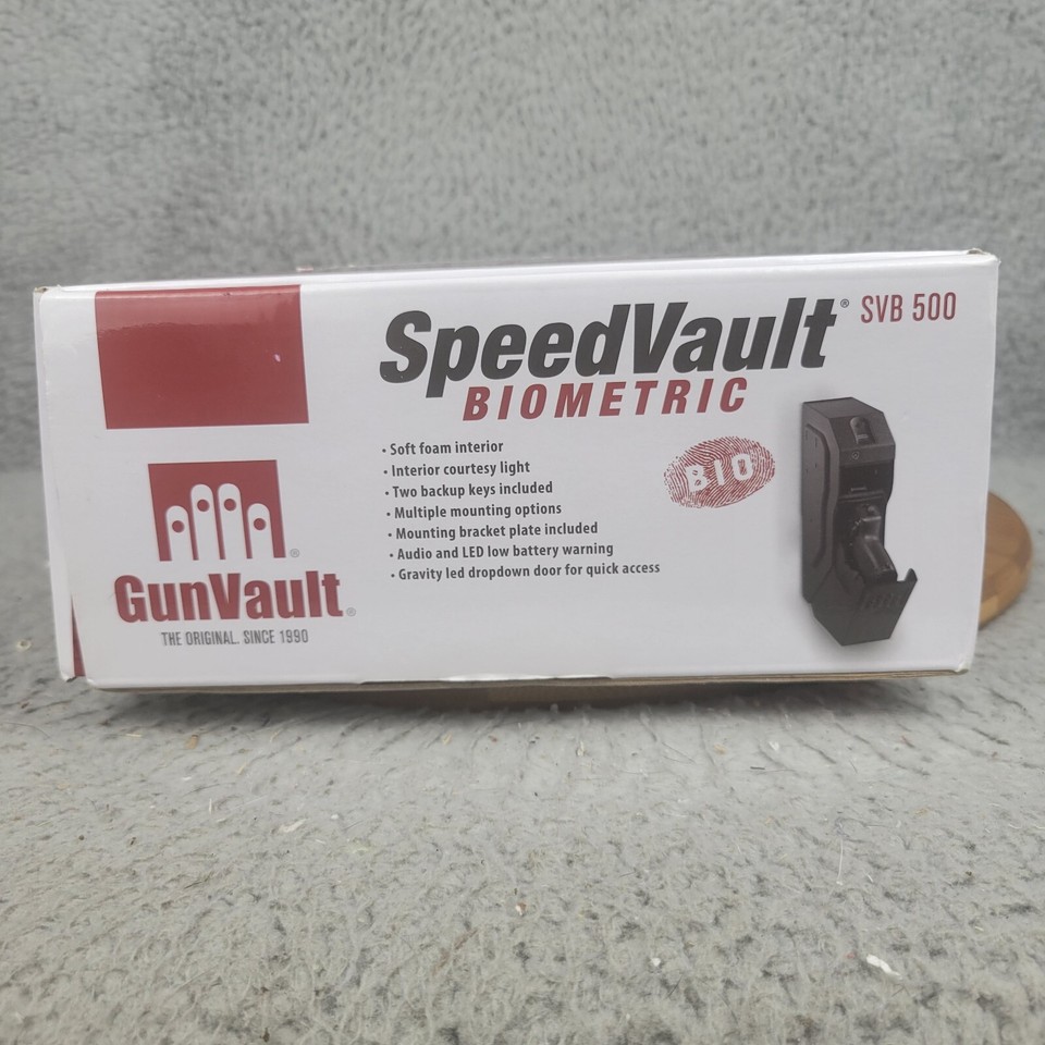 GunVault SpeedVault SVB500 Hand gun Safe New in Open Box | eBay