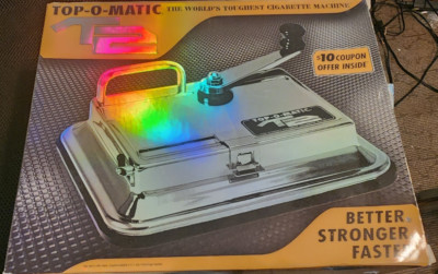 TOP-O-Matic T2 Cigarette Maker Rolling Tobacco Injector Machine King ...