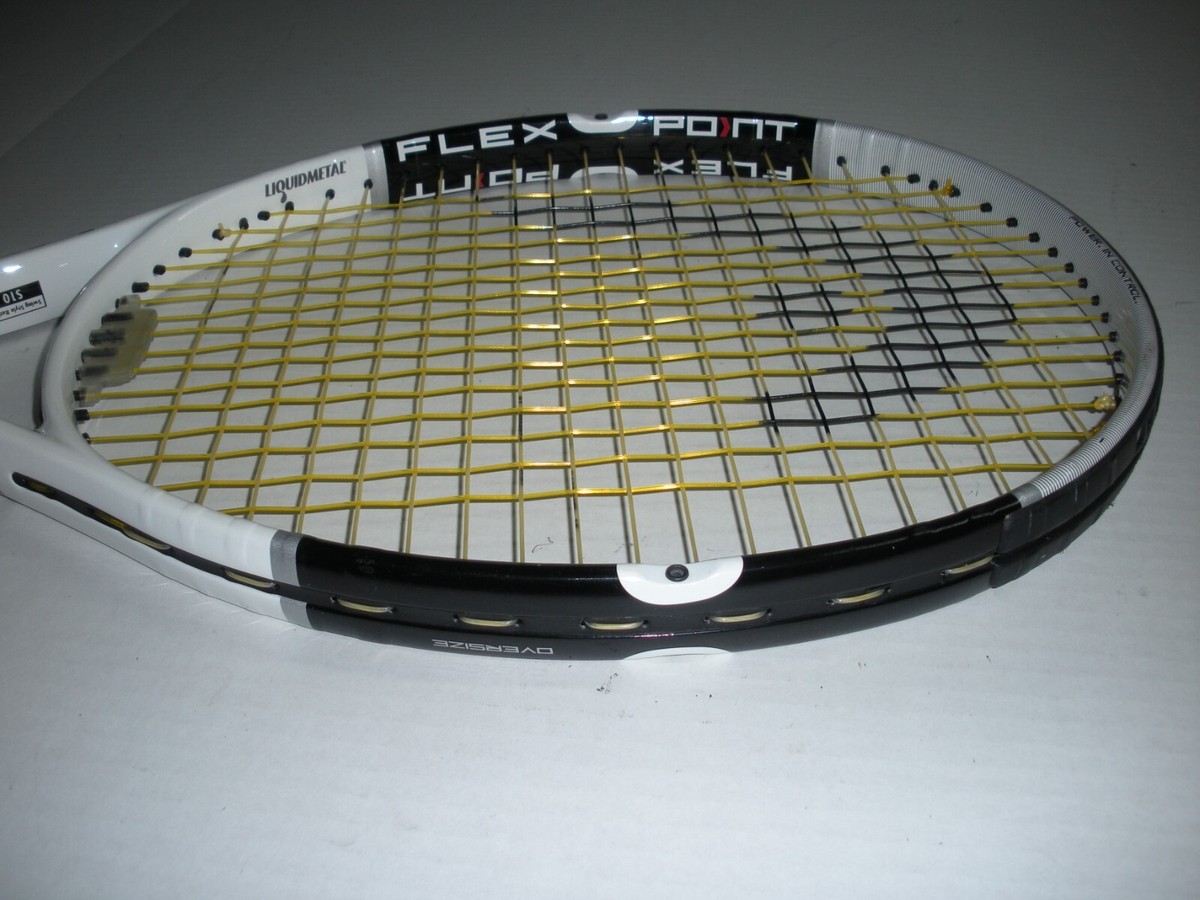 HEAD FLEXPOINT 10 OS 121 TENNIS RACQUET 4 1/2 27.5 HEAD FLEXPOINT 10 OS 121 TENNIS RACQUET 4 1/2 27.5