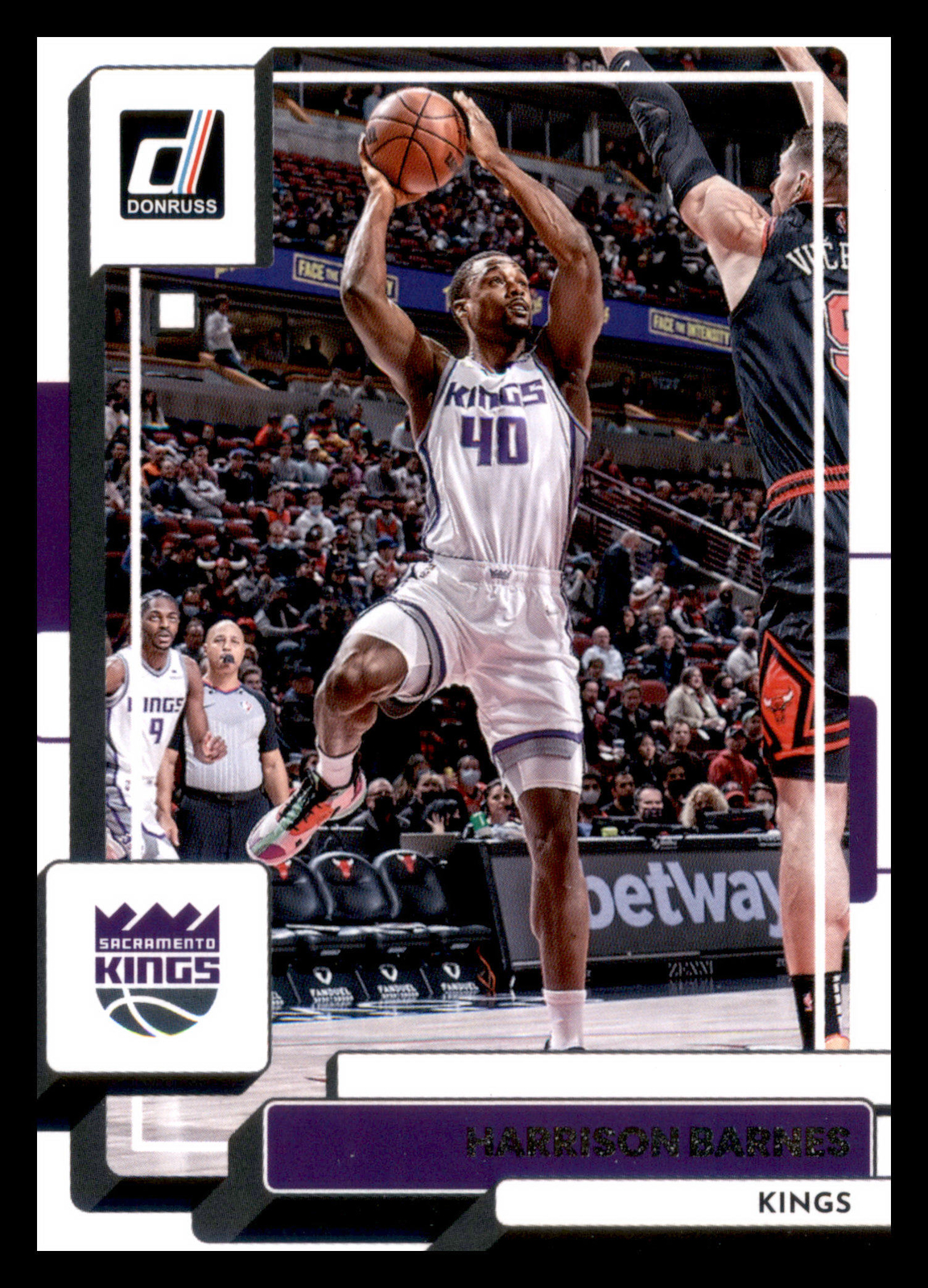 2022-23 Donruss #140 Harrison Barnes Sacramento Kings Basketball Card ...