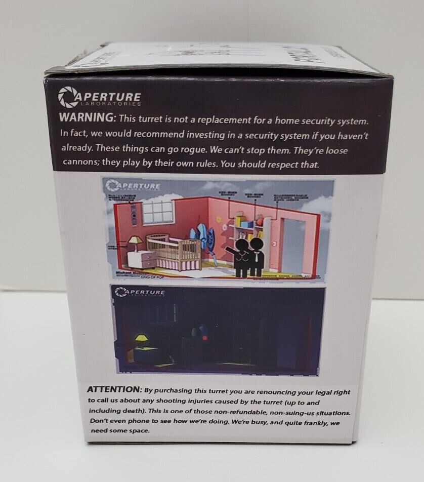 CHOOSE YOUR OWN - Portal Sentry Turret Series IV 4 NECA Wizkids Valve Blind Box | eBay