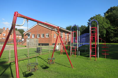 Photo 6x4 Playground & Village Hall, Woolhampton c2015 | eBay UK