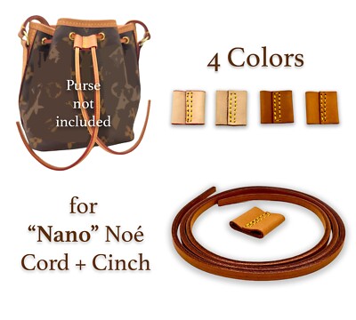 Leather Drawstring Cord replacement w/cinch for NANO NOE ONLY strap ...