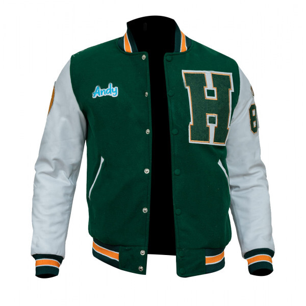 Stranger Things S04 Eddie Munson Green Baseball Letterman Varsity ...