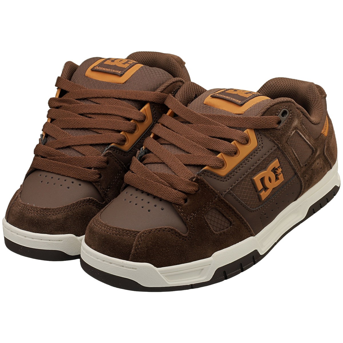 DC Shoes Stag Mens Skate Sneakers in Brown Tan - 10.5 US | eBay