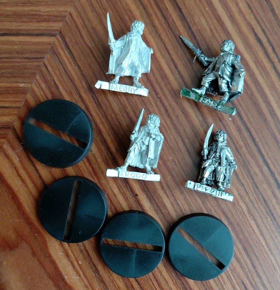 Warhammer Lord Of The Rings LOTR Frodo Merry Sam Pippin Fellowship ...