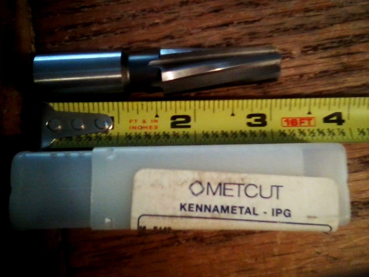 KENNAMETAL METCUT 22035506 M5143 RA MCT 1.4238 TPF 3" .648"DIA CHUCK ...