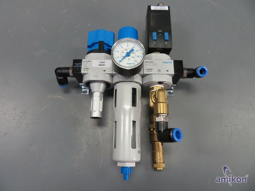 Festo Einschaltventil HE-D-MINI 170681 , 170684 u. LFR-D-5M-Mini 162719 ...