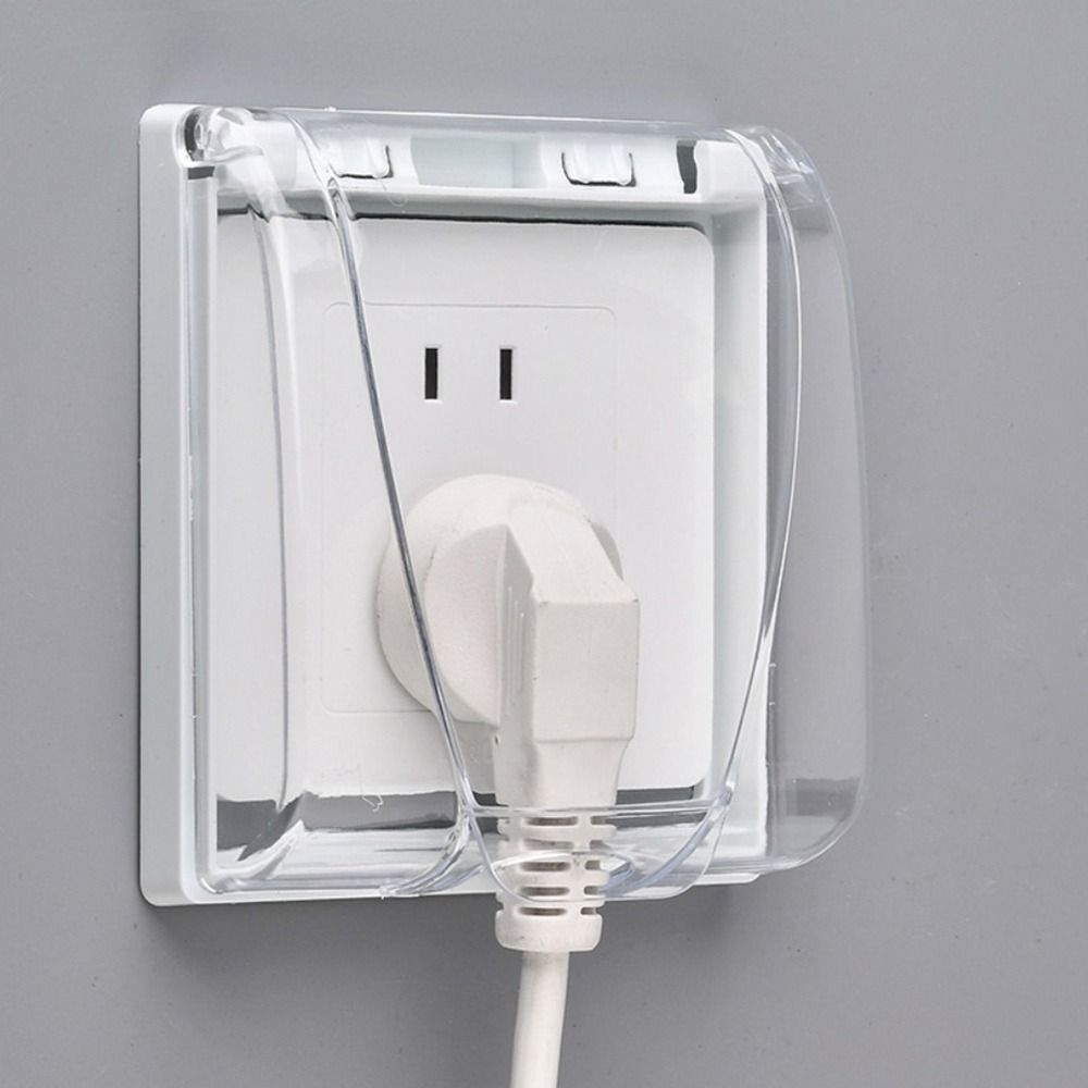 Wall-mounted Switch Protective Cover Self-Adhesive Protection Socket ...