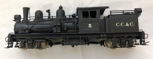 Class “B” 2-Truck Shay Geared Locomotive, United Scale Models, HO Brass ...