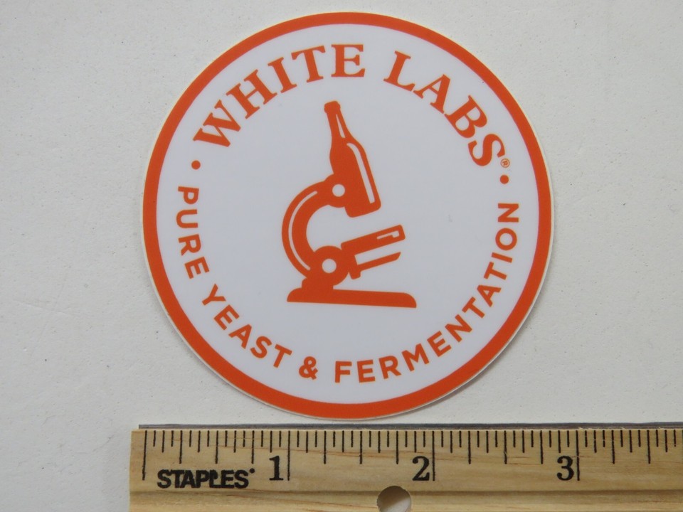 Beer Collectible STICKER: WHITE LABS: Pure Yeast & Fermentation ~ San ...