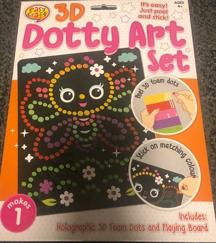 DIY 3D Butterfly Dotty Art Pack | eBay