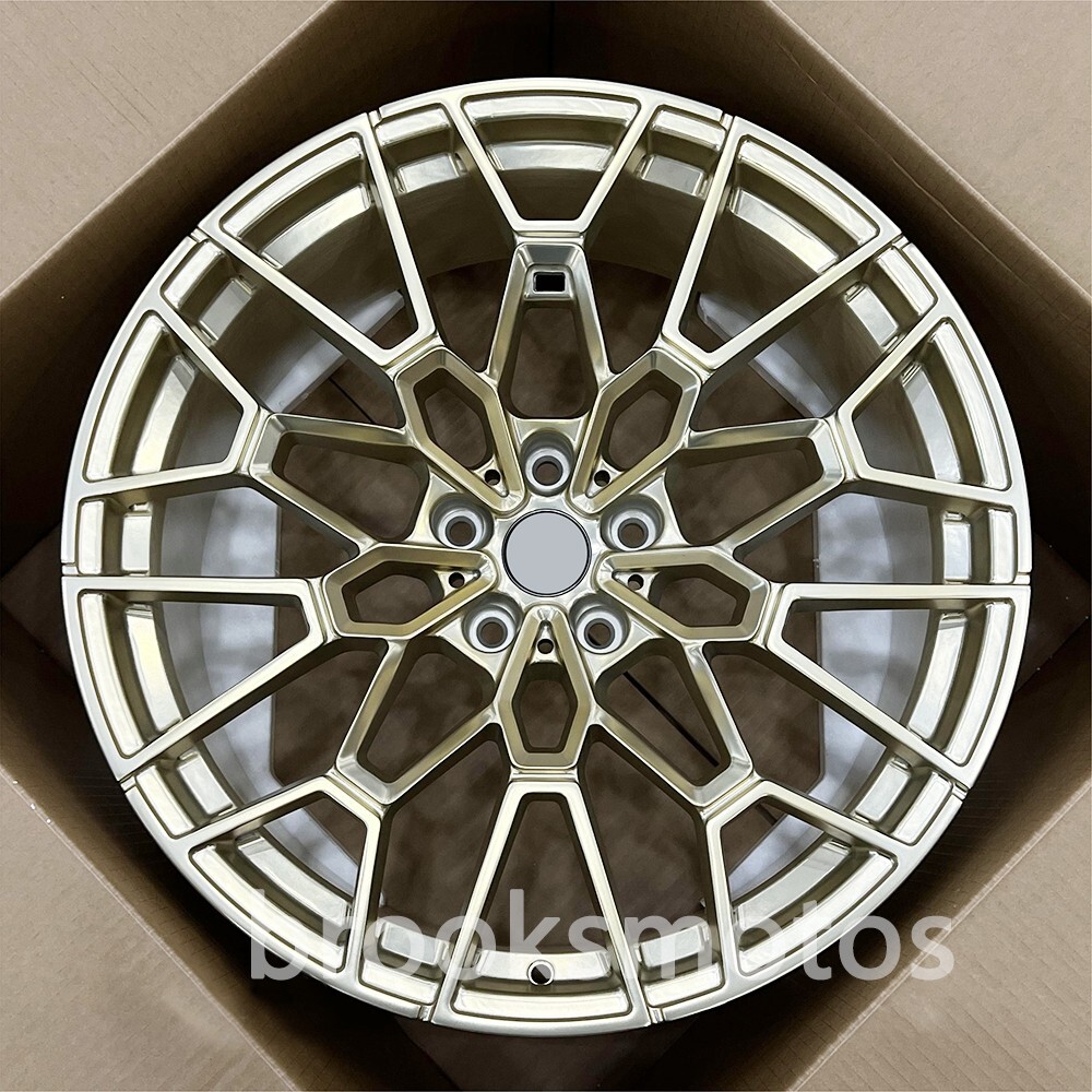 20" GOLD FORGED WHEELS RIM FIT FOR BMW M2 F87 M3 F80 M4 F82 83 20X9 ...