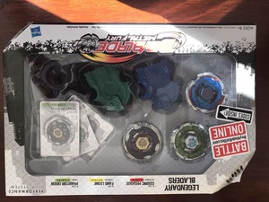 Beyblade Metal Fury Legendary Bladers Set