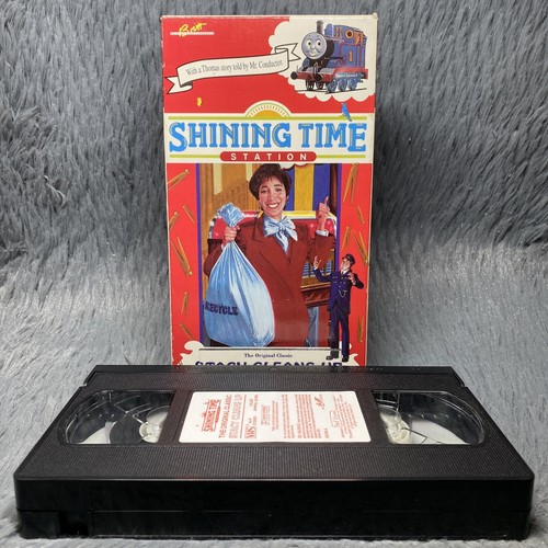 Shining Time Station Thomas The Train Stacy Cleans Up VHS Tape 1993 Kid ...