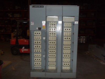 GE 8000 1200 AMP 600 300 MCC MCCB MOTOR CONTROL CENTER BUCKET 3 SECT ...