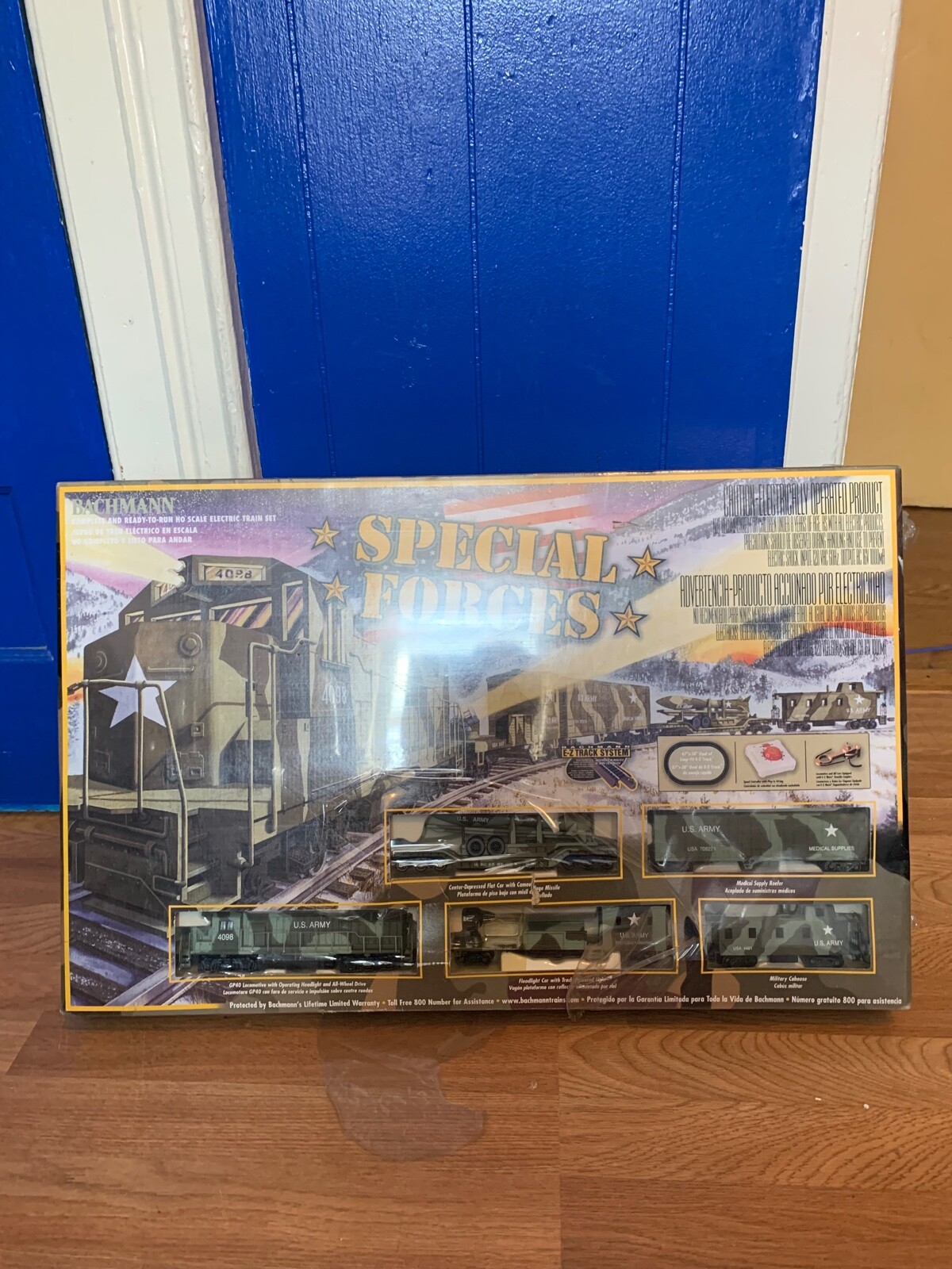 VINTAGE BACHMANN SPECIAL FORCES HO SCALE TRAIN SET | eBay