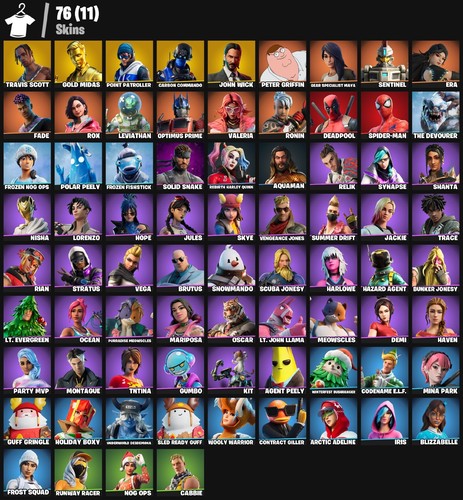 OG 76 Cosmetics | Travis Scott, Gold Midas, Spider-Man, John Wick ...