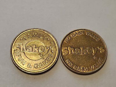 Shakey's Pizza Arcade Game Token - Family Fun & Games | eBay