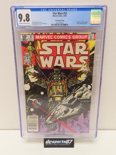1981 Star Wars #52 Marvel Comics Newsstand Edition Death of Colonel ...