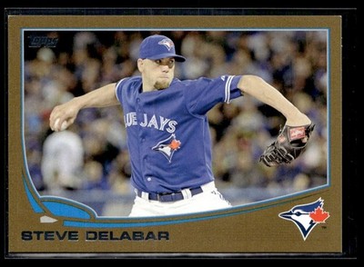 2013 Topps Update Gold Steve Delabar 0095/2013 Toronto Blue Jays #US190 ...