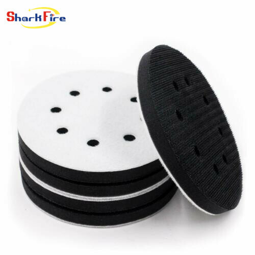 5-Inch Hook and Loop Buffer Pad Sanding Disc Backing Pads for Sanding ...
