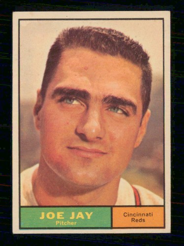 1961 TOPPS BASEBALL # 233 JOE JAY INV J8130 | eBay