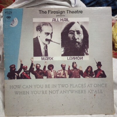 THE FIRESIGN THEATRE: All Hail Marx & (John) Lennon: Vinyl Record | eBay