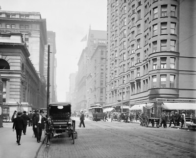 1907, Chicago, Illinois, Dearborn Street, Old Photo, New Reproduction ...
