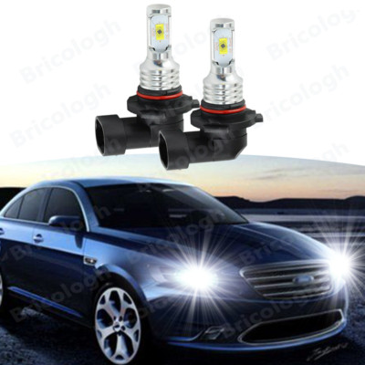 For Ford Taurus 2010-2012 LED Headlights 9005 HB3 6000K High/Low Beam ...