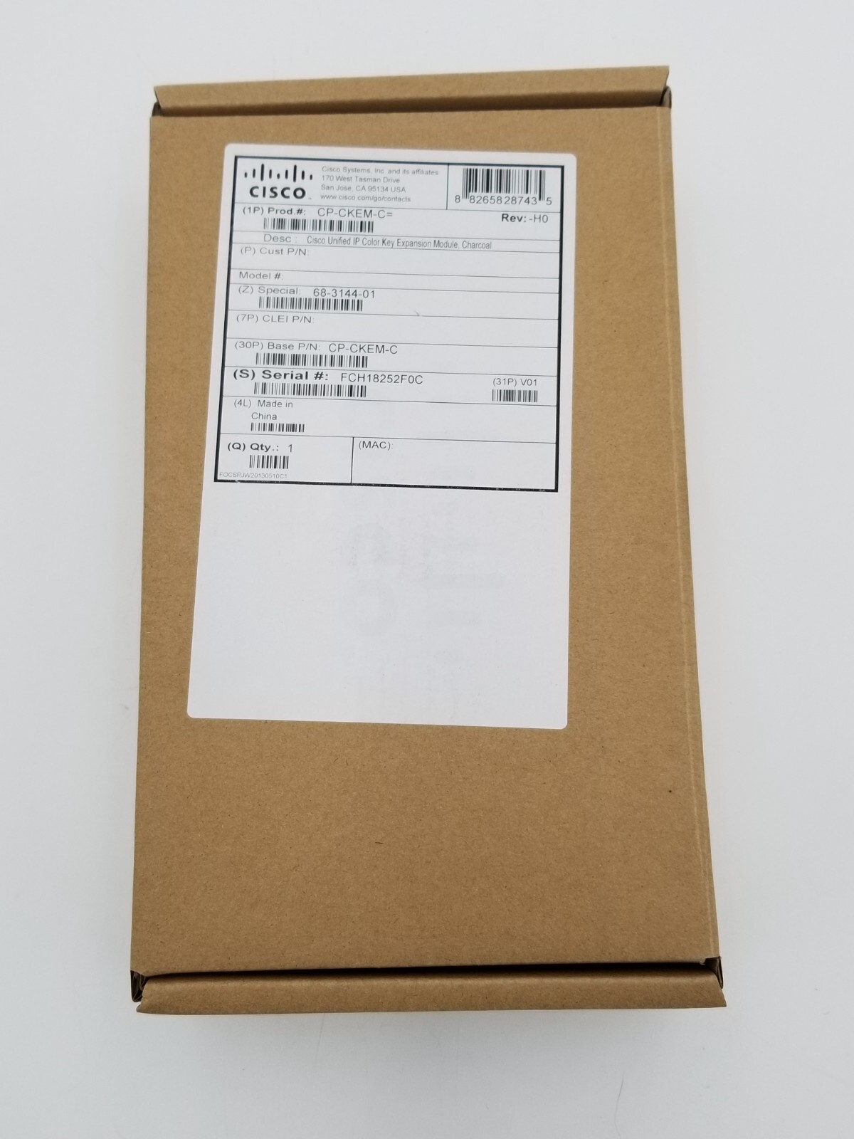 Cisco CP-CKEM-C Unified IP Color Key Expansion Module 68-3144-01- OPEN ...