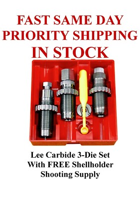 LEE Carbide 3-Die Set 41 Magnum #90628 SAME DAY PRIORITY SHIPPING ...