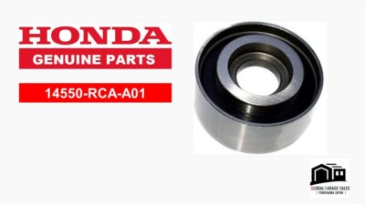 HONDA OEM 14550-RCA-A01 Acura Timing Belt Tensioner Idler Pulley | eBay