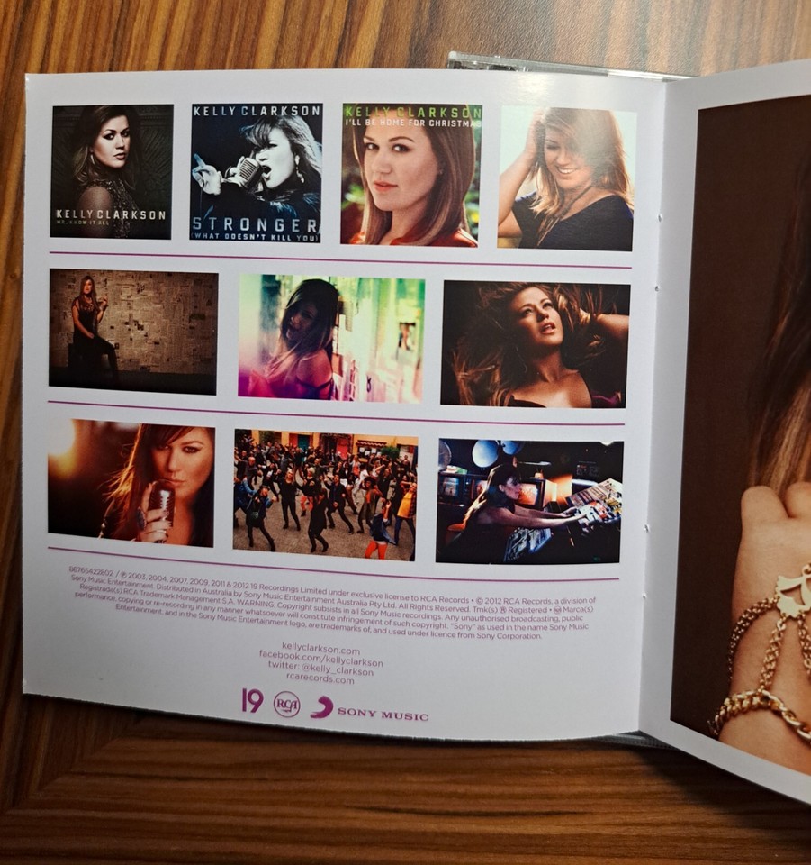 Kelly Clarkson Greatest Hits: Chapter One Deluxe Edition CD / DVD 2012 ...