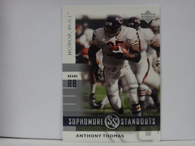 2002 Upper Deck Honor Roll Sophomore Standouts Running Backs Anthony ...