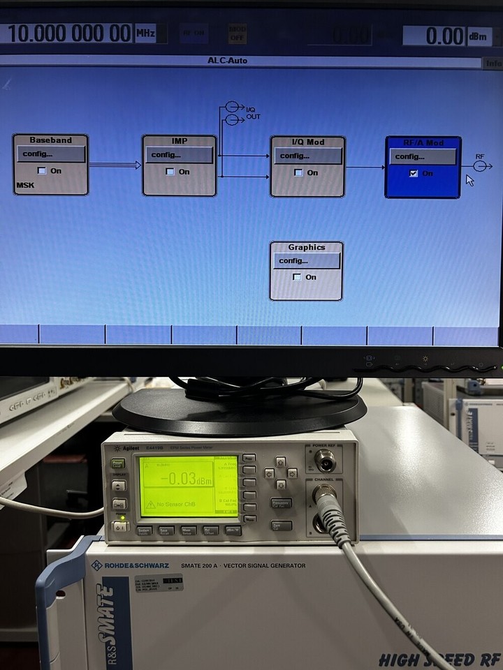 Rohde & Schwarz SMATE200A, Vector Signal Generator, 100kHz-3GHz, w/OPT ...